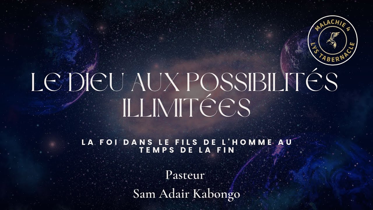 Dimanche 23 Avril 2023 | LE DIEU AUX POSSIBILITÉS ILLIMITÉES | Pasteur ...