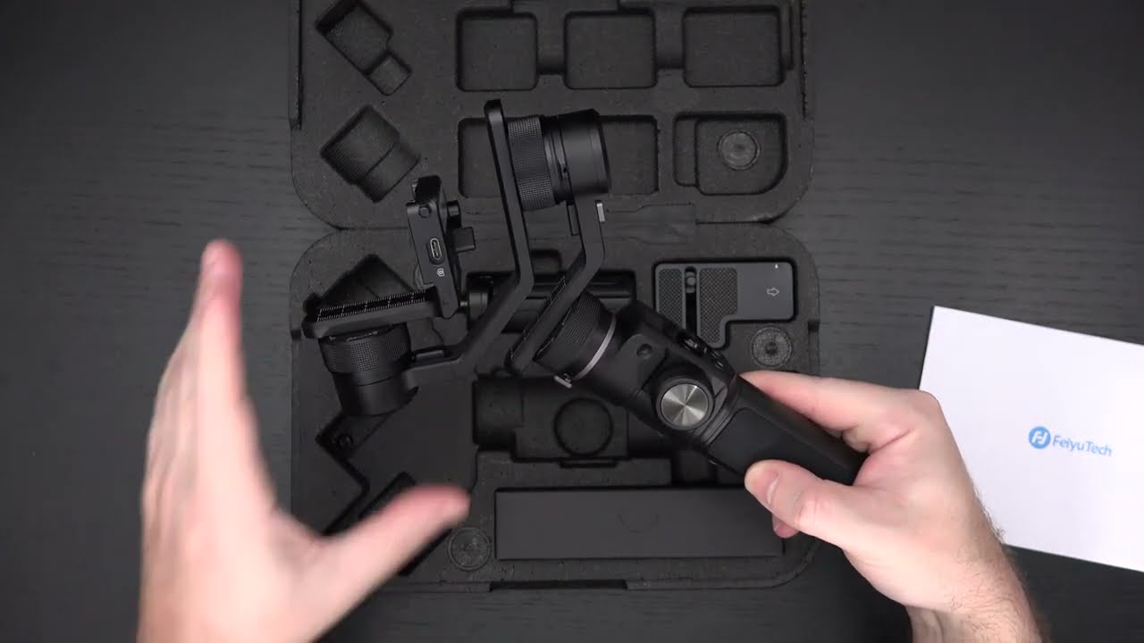 FeiyuTech G6 Max Gimbal Unboxing - YouTube