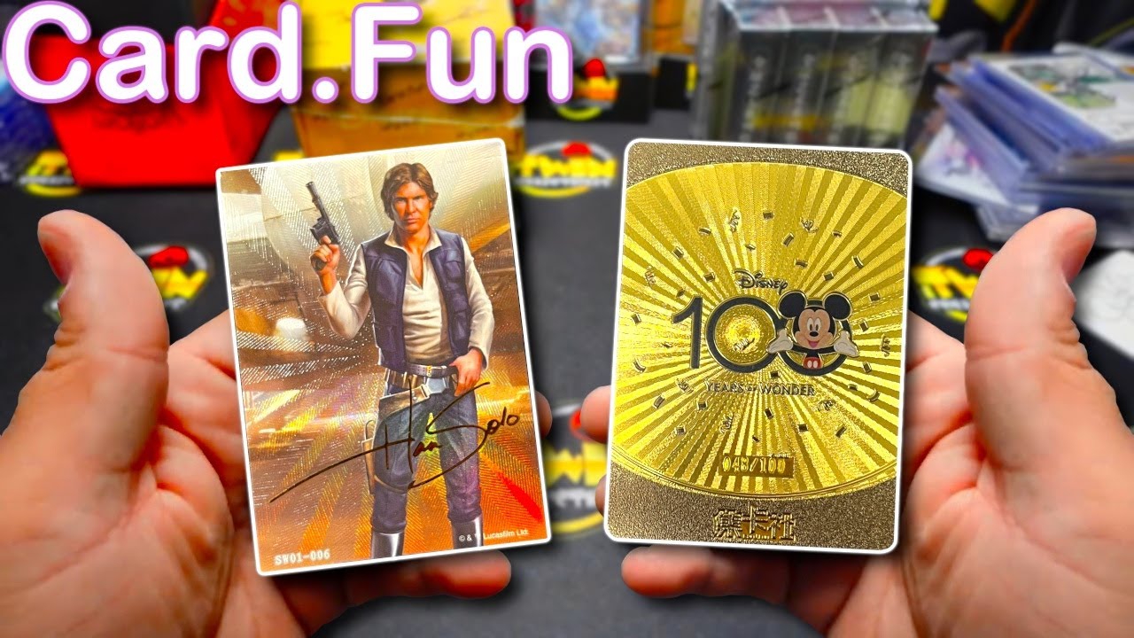 Card.Fun Disney 100 Joyful and Star Wars!! Pokemon, Marvel and Weiss ...