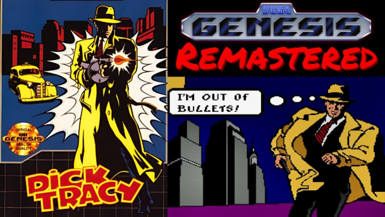Dick Tracy | SEGA Genesis Remastered Demo - YouTube