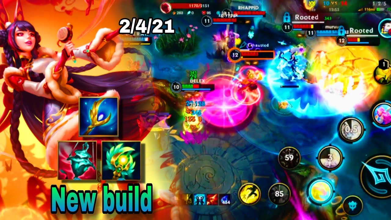 League of legends wild rift - Support lane - Newbuild - Seraphine ...