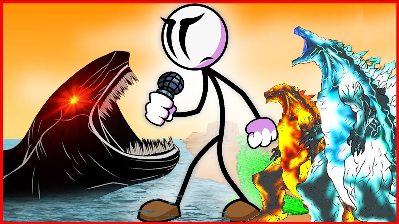 Henry Stickmin (Song) || GODZILLA's ATOMIC BREATH vs EVOLUTION OF EL ...