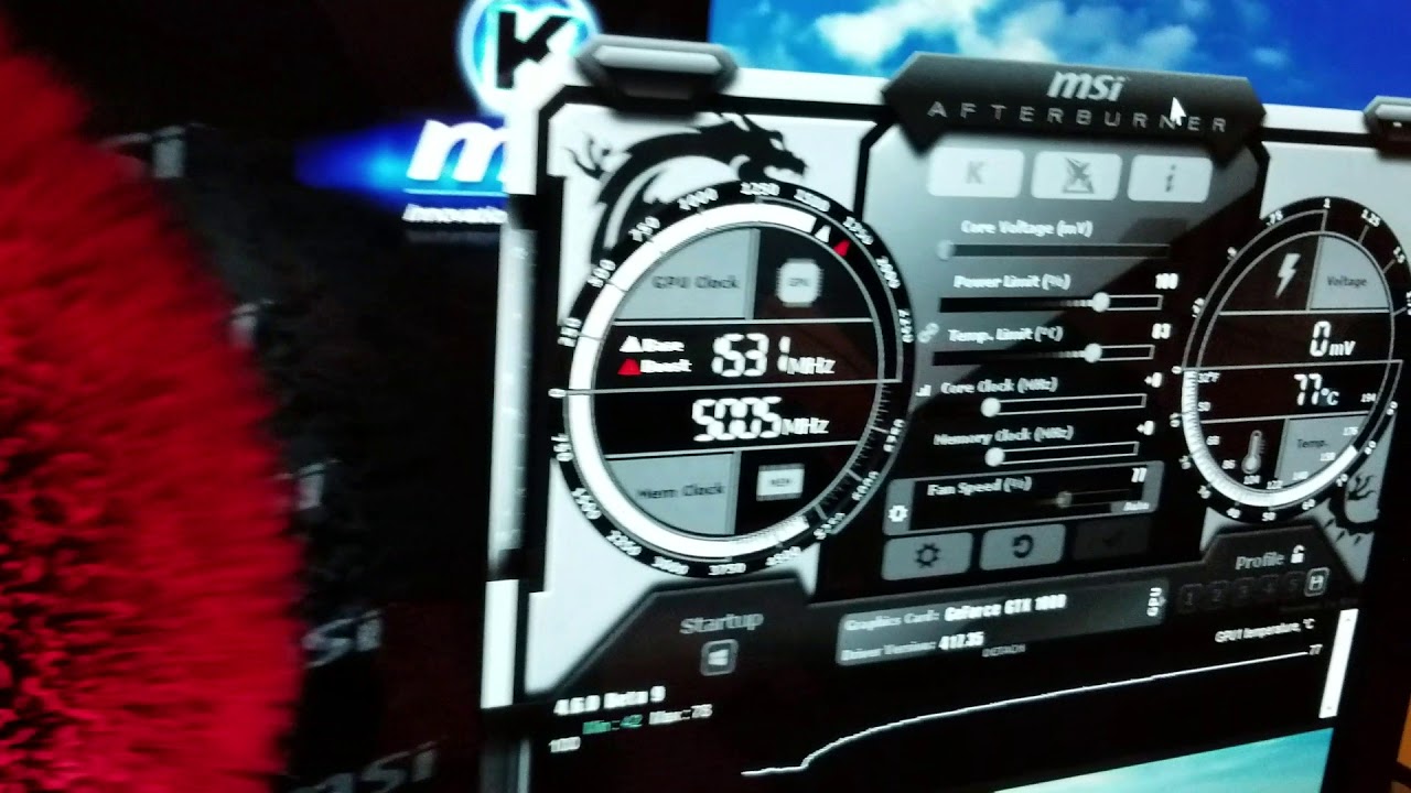 Nvidia GTX 1080 Founders Edition stress test Furmark - YouTube