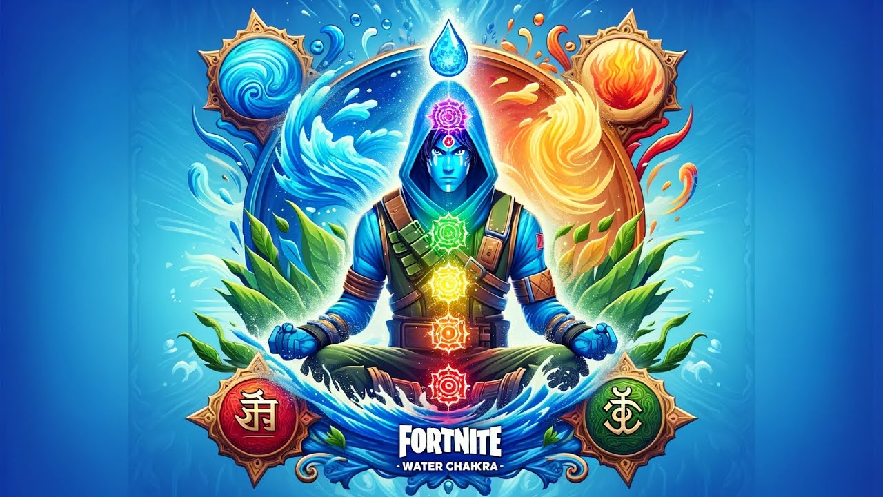 Completing the water chakra-[fortnite] - YouTube
