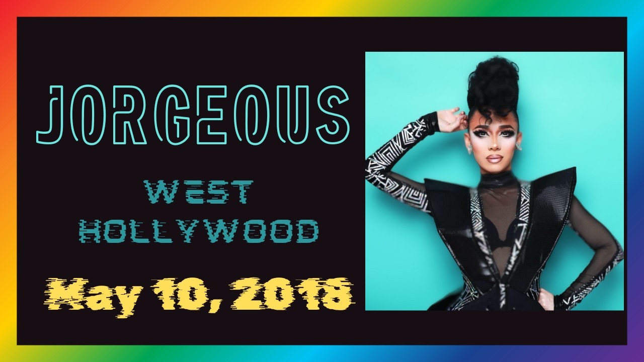 Jorgeous — Performance (2 of 2) at CROWN Bar 10 West Hollywood (May 10 ...