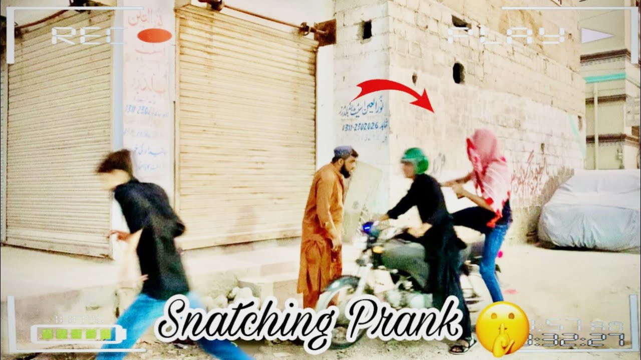 Snatching prank part ll | prank in pakistan @prank | Mirza waqar ...