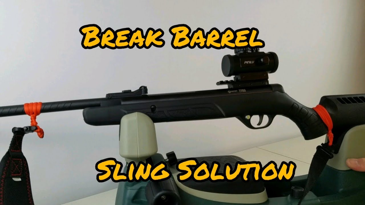 Break Barrel Sling Solution - YouTube