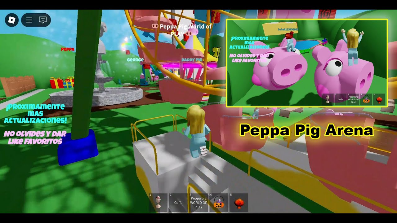 Roblox - Peppa Pig Arena - YouTube