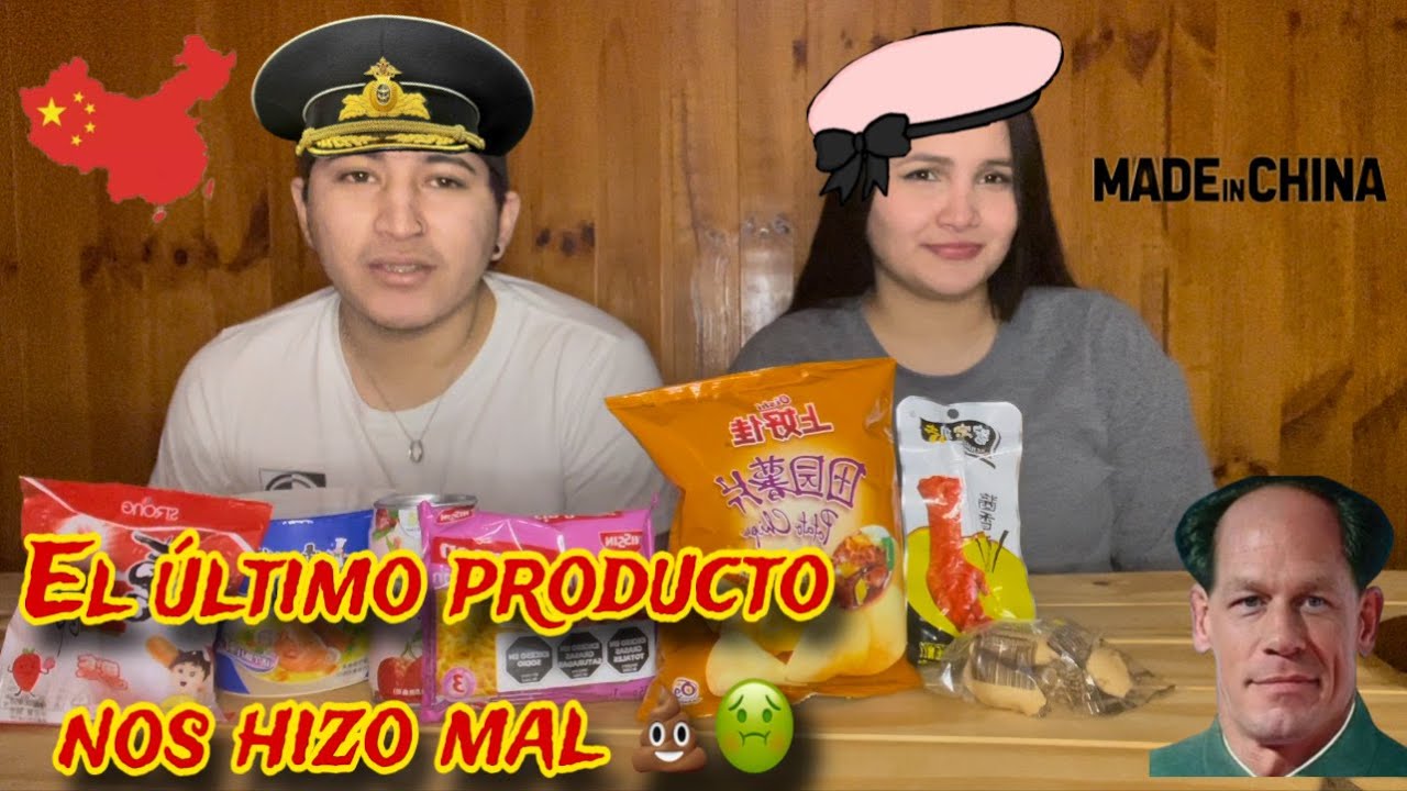 PROBANDO PRODUCTOS DE CHINA🇨🇳 ¡EL ÚLTIMO NOS HIZO DAÑO!🤢💩-PROBANDO ...