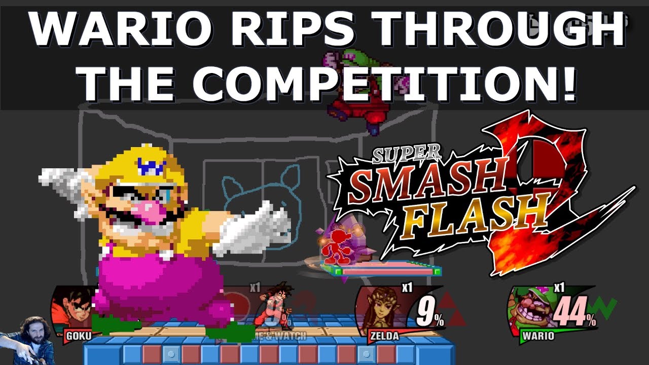 supersmashflash2 Issac | Super Smash Flash 2 Wario Fart To Victory SSF2 ...