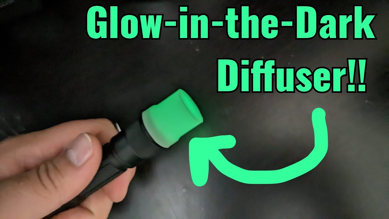 Review on GLOW-IN-THE-DARK Diffuser!! WATCH BEFORE YOU BUY!! - YouTube
