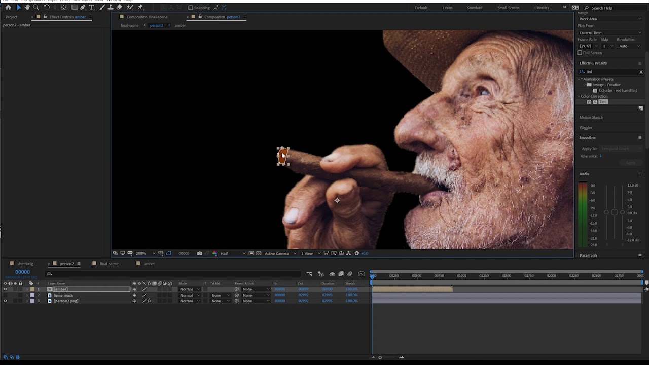 After Effects Creating Quick Fire and Embers for VFX - YouTube