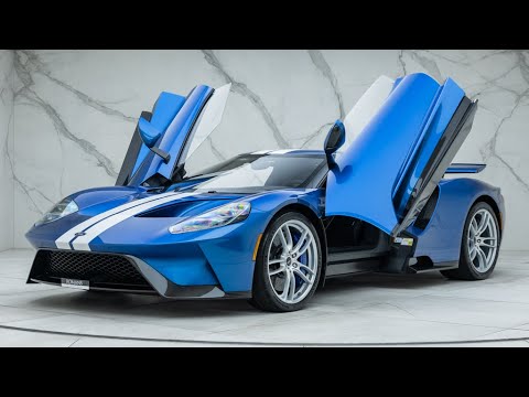 2018 Ford GT - Liquid Blue Metallic - Walkaround + Engine & Exhaust ...