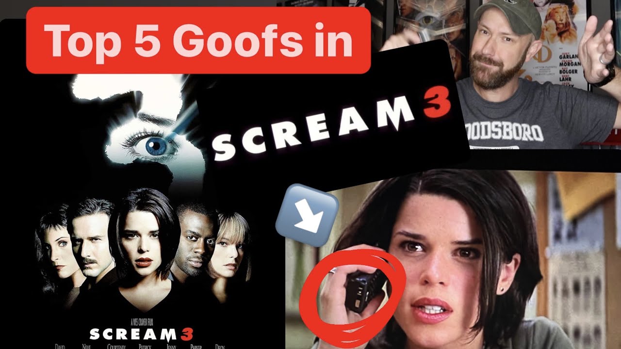 Goofs in SCREAM 3! (2000) Mistakes | Continuity Errors - YouTube