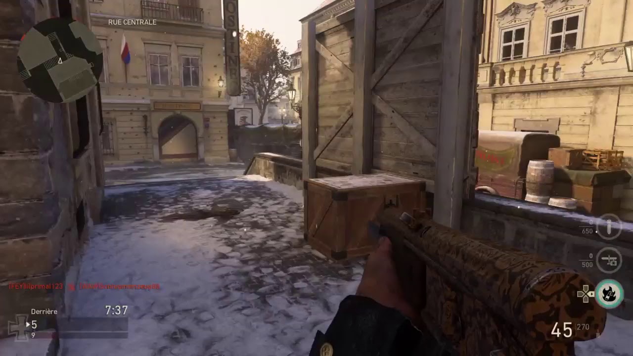 COD WW2 MG nouvelle map - YouTube