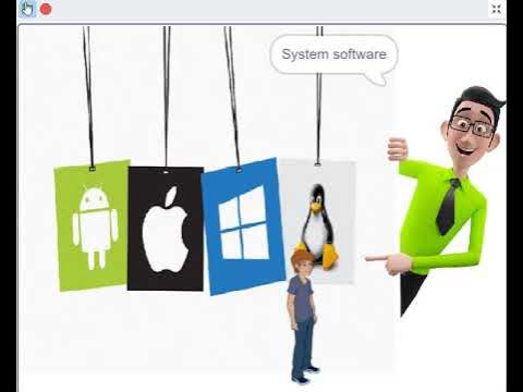System software and application software - YouTube
