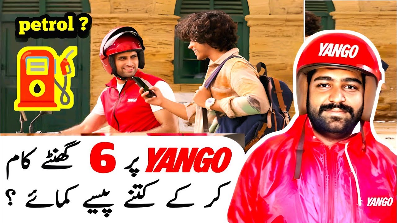 Yango 6 hours earning in lahore 🤑 | Yango bike earning in pakistan 😲 ...