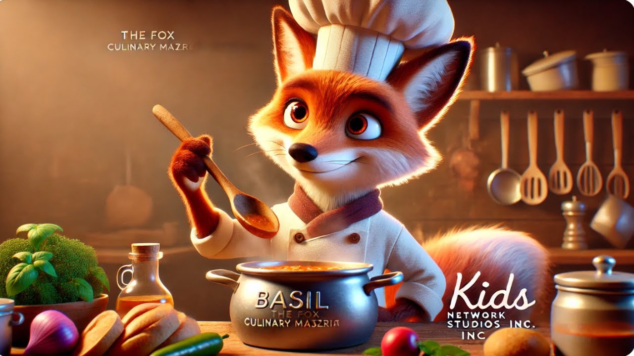 Basil The Fox 🦊 Culinary Maestro 🧑🏻‍🍳 | Kids Network Studios 🚨🎬 ...