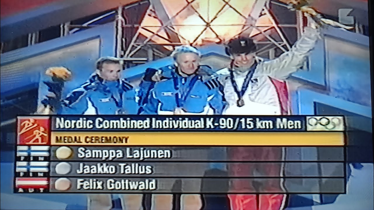 Samppa Lajunen voittaa Olympia kultaa Salt Lake Cityn olympialaisissa ...