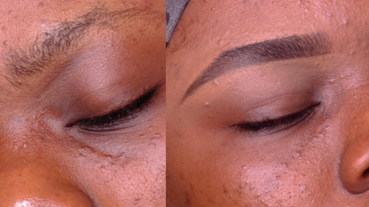 EASIEST EYEBROW TUTORIAL FOR BEGINNERS | MAKEUP 101 #1| LA FRANCES ...