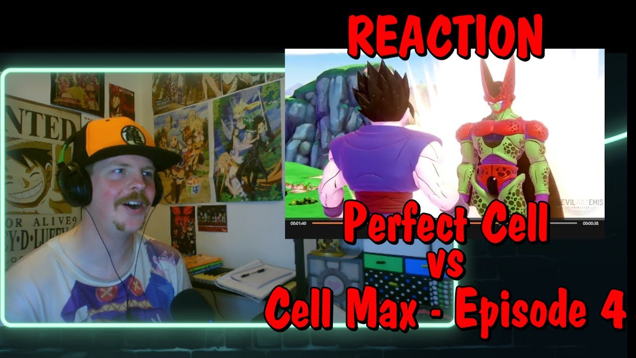Perfect Cell Vs Cell Max Episode 4 REACTION - YouTube