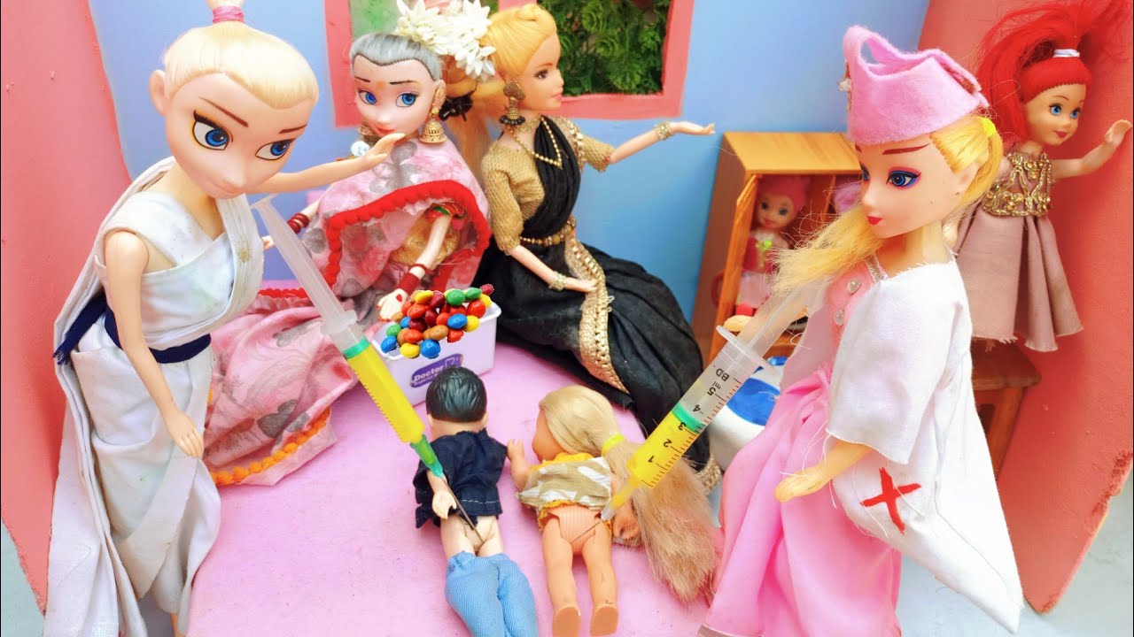 Barbie Doll All Day Routine In Indian Village / Siya ki Kahani part - 43/ Barbie Doll Bedtime ...