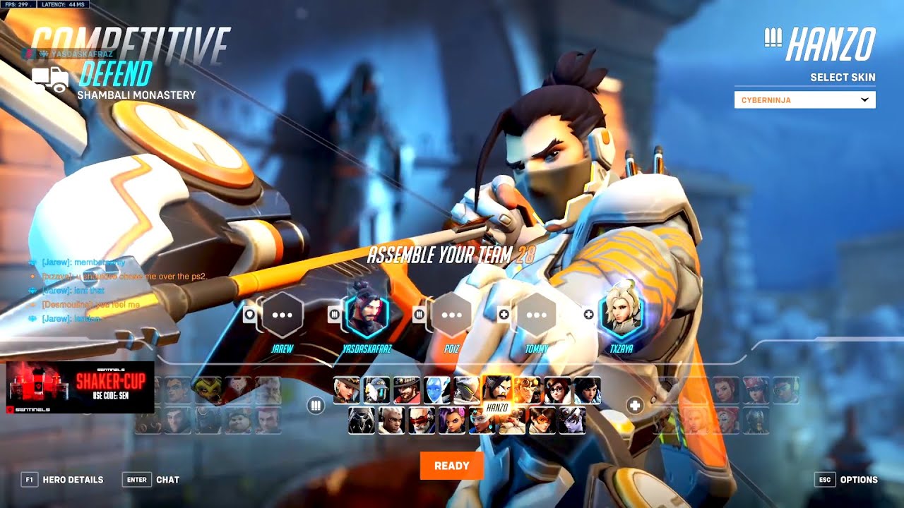 Surefour Carry Hanzo Overwatch 2 Top 500 Season 4 Youtube