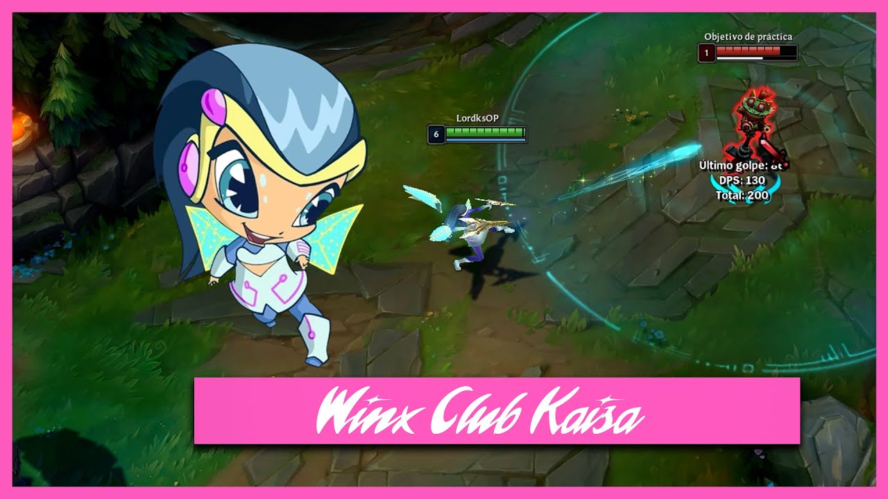 Winx Club Kaisa League of Legends Custom Skin - YouTube