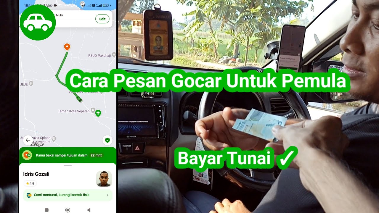 Tutorial Lengkap Pesan Gocar di Aplikasi Gojek - YouTube