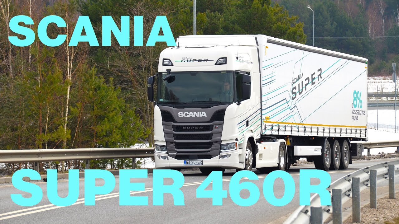 Scania Super 460R 2022. Nowy napęd - 17,5 l /100 km? - YouTube