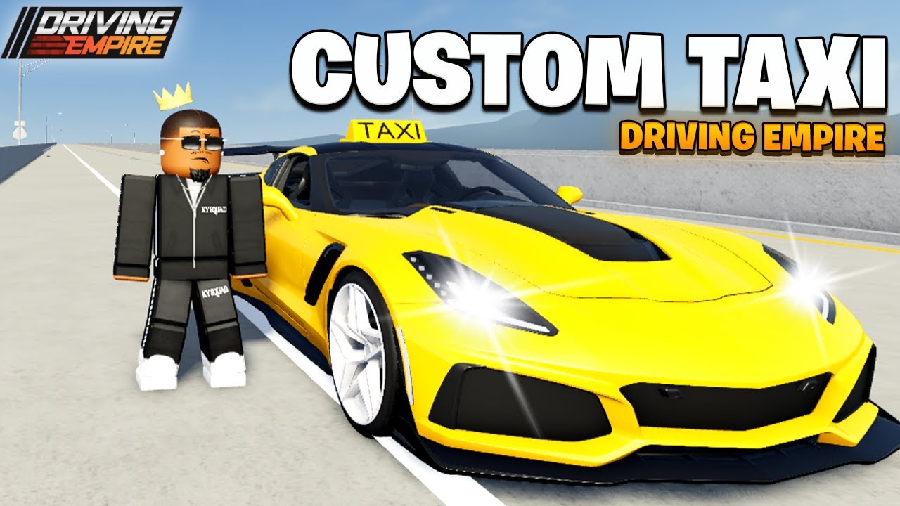 THE BEST CUSTOM TAXI IN DRIVING EMPIRE | Roblox - YouTube