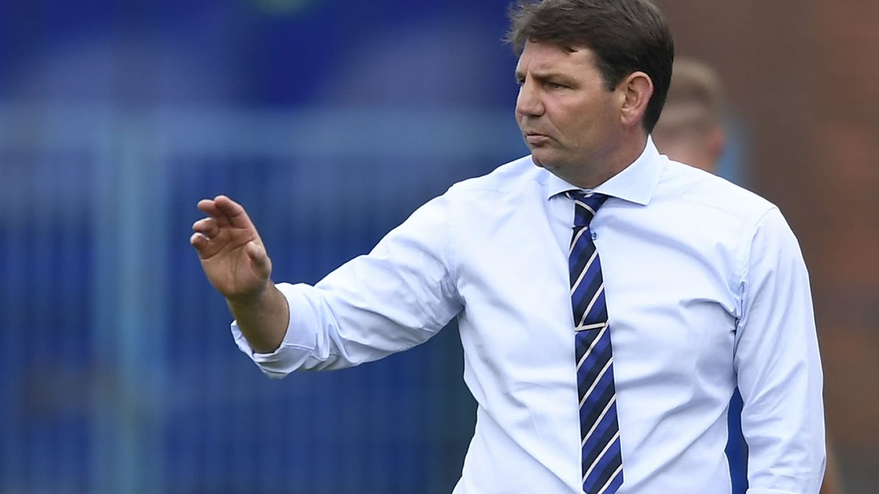 Chris Beech with post-match reaction from the Memorial Stadium - YouTube