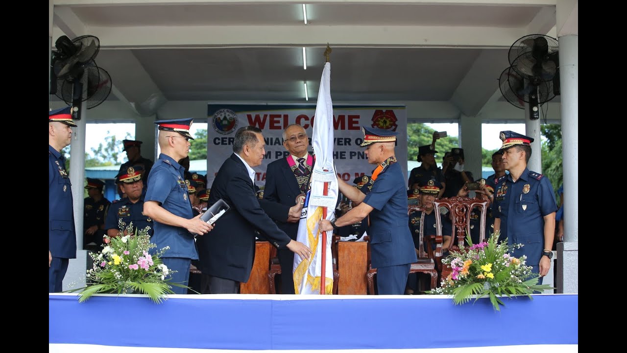 CEREMONIAL TURNOVER OF NPTI FROM PPSC TO THE PNP (Oct. 7, 2019) - YouTube