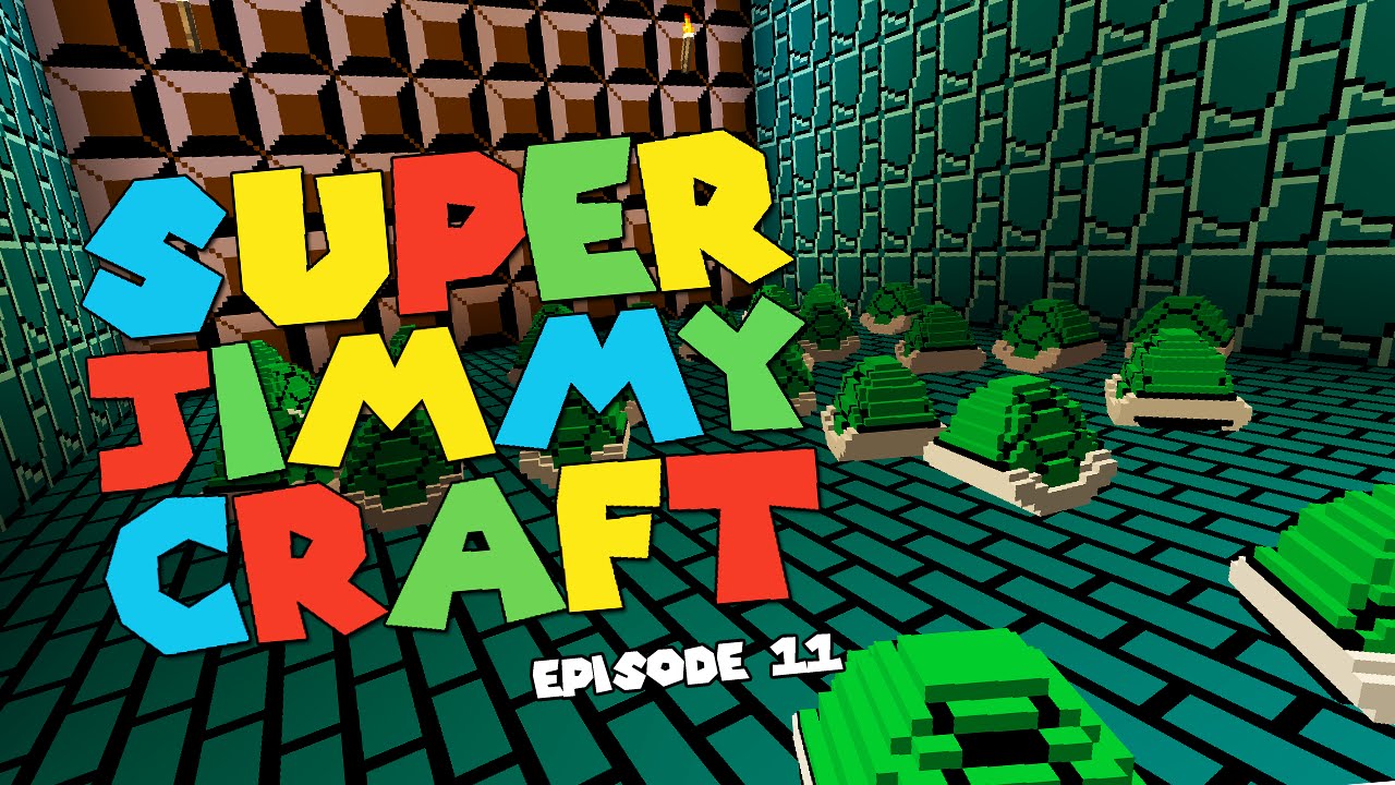Minecraft - SUPER JIMMY CRAFT [11] - THE SHELL CHALLENGE!? - YouTube