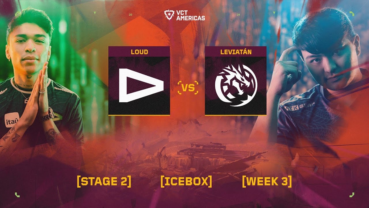 LOUD vs Leviatán - VCT Americas Stage 2 - W3D1 - Map 2 - YouTube