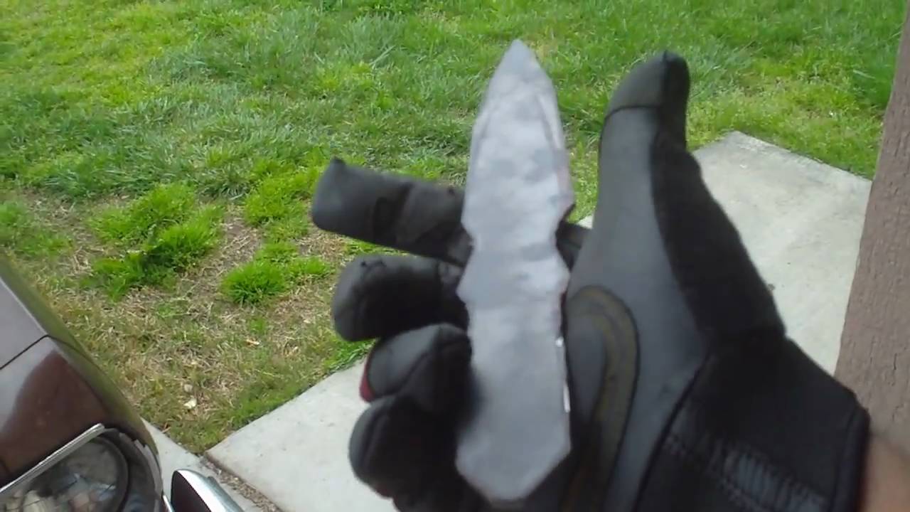 Making a throwing knife part#1 of 6 - YouTube