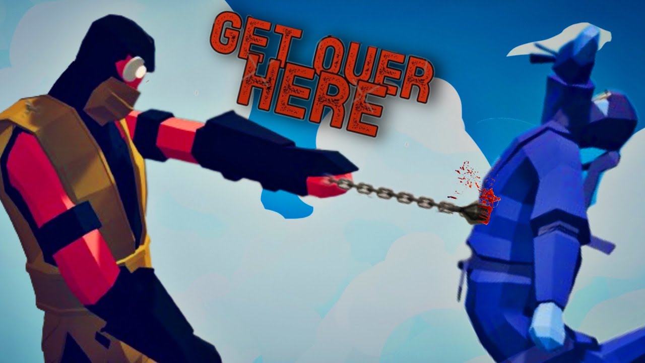 SCORPION (MORTAL KOMBAT) VS UNITS IN TABS | Totally Accurate Battle ...