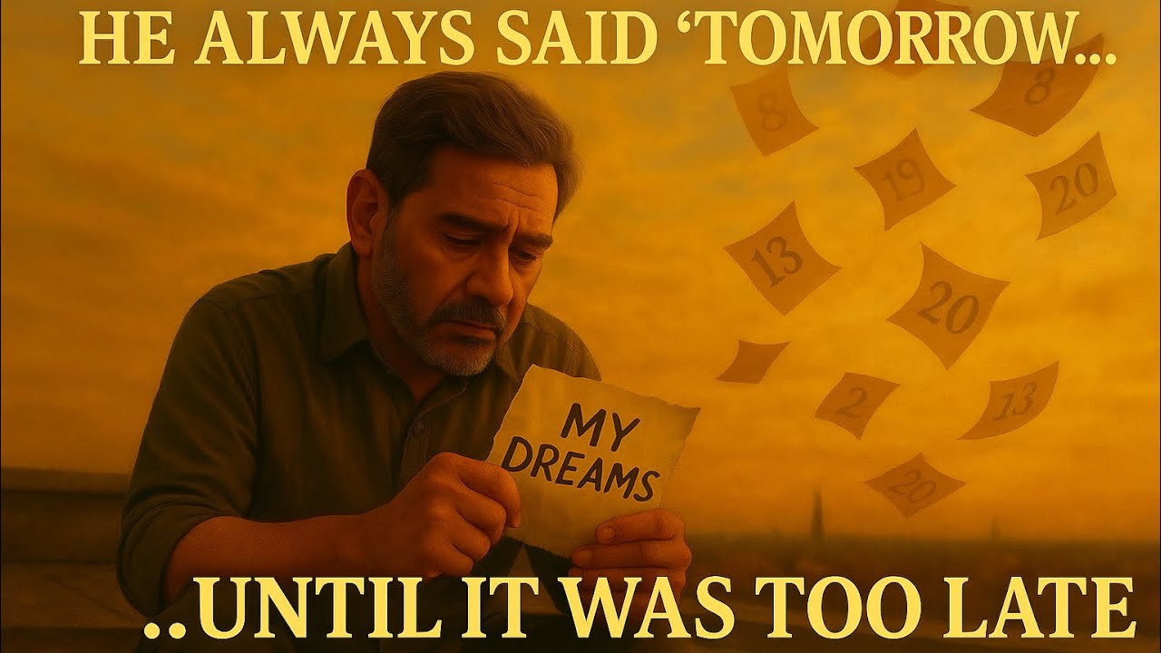 He Always Said Tomorrow… Until It Was Too Late | Inspirational Story ...