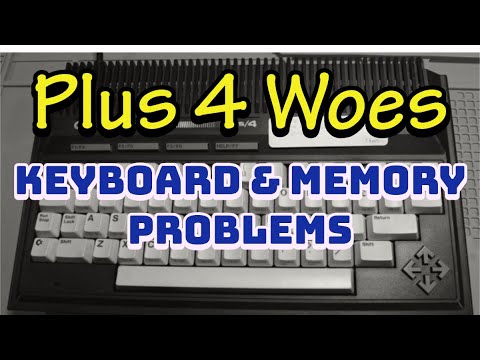 Commodore Plus/4 Memory Repair and Keyboard Improvement - YouTube