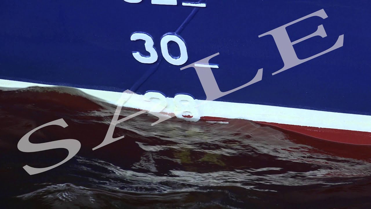 Waterline on the ship. 4K. - YouTube