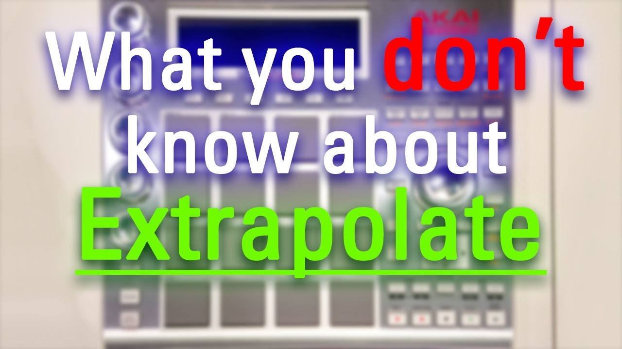 How Does Extrapolate Look? | How to Say Extrapolate in English? | What ...