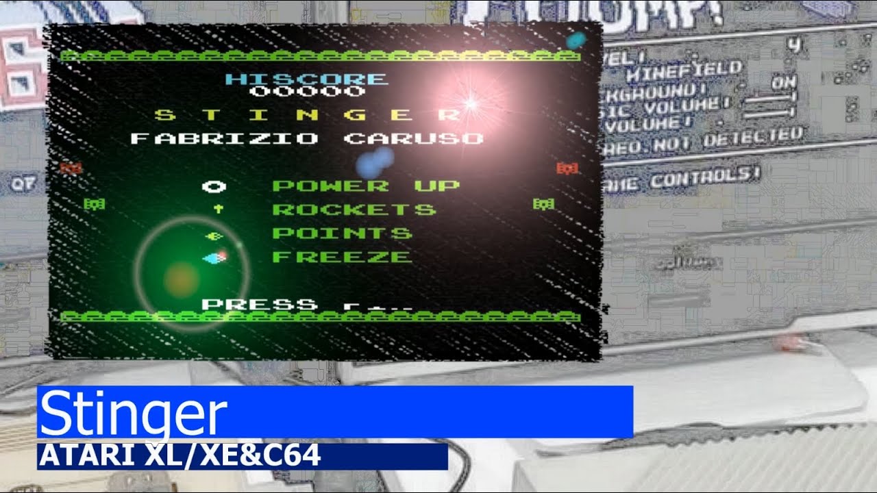 Atari XL/XE&Commodore 64 -=Stinger=- - YouTube