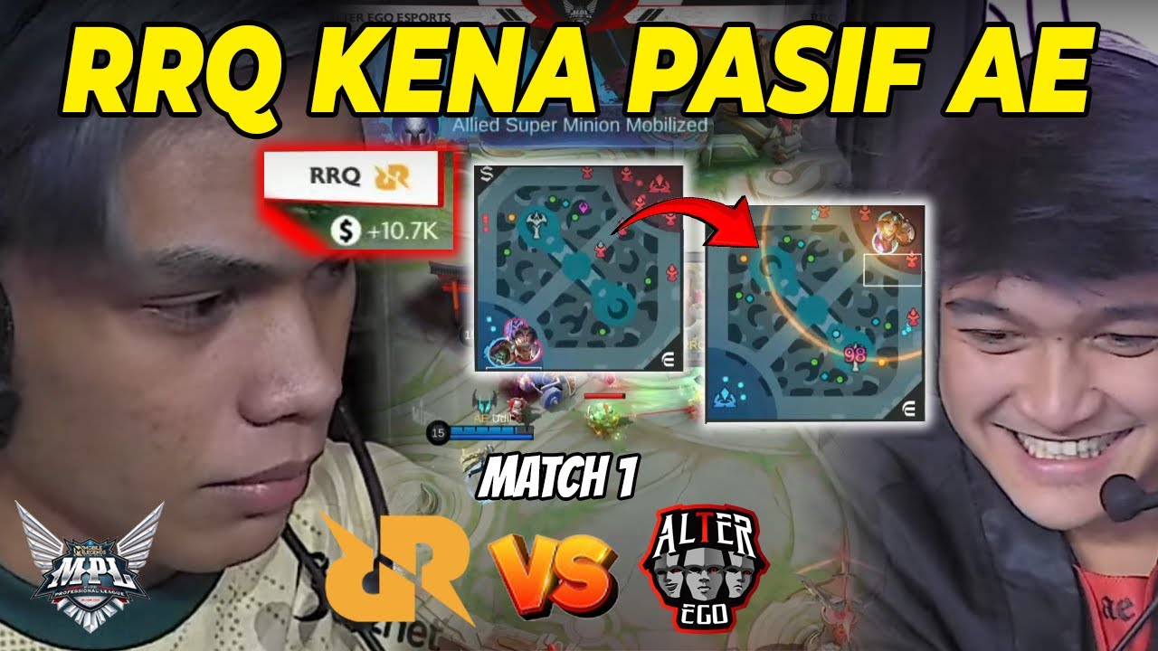 BUSET INI RRQ KENAPA DAH! MASA DUIT 10RB KENA COMEBACK! RRQ VS ALTER ...