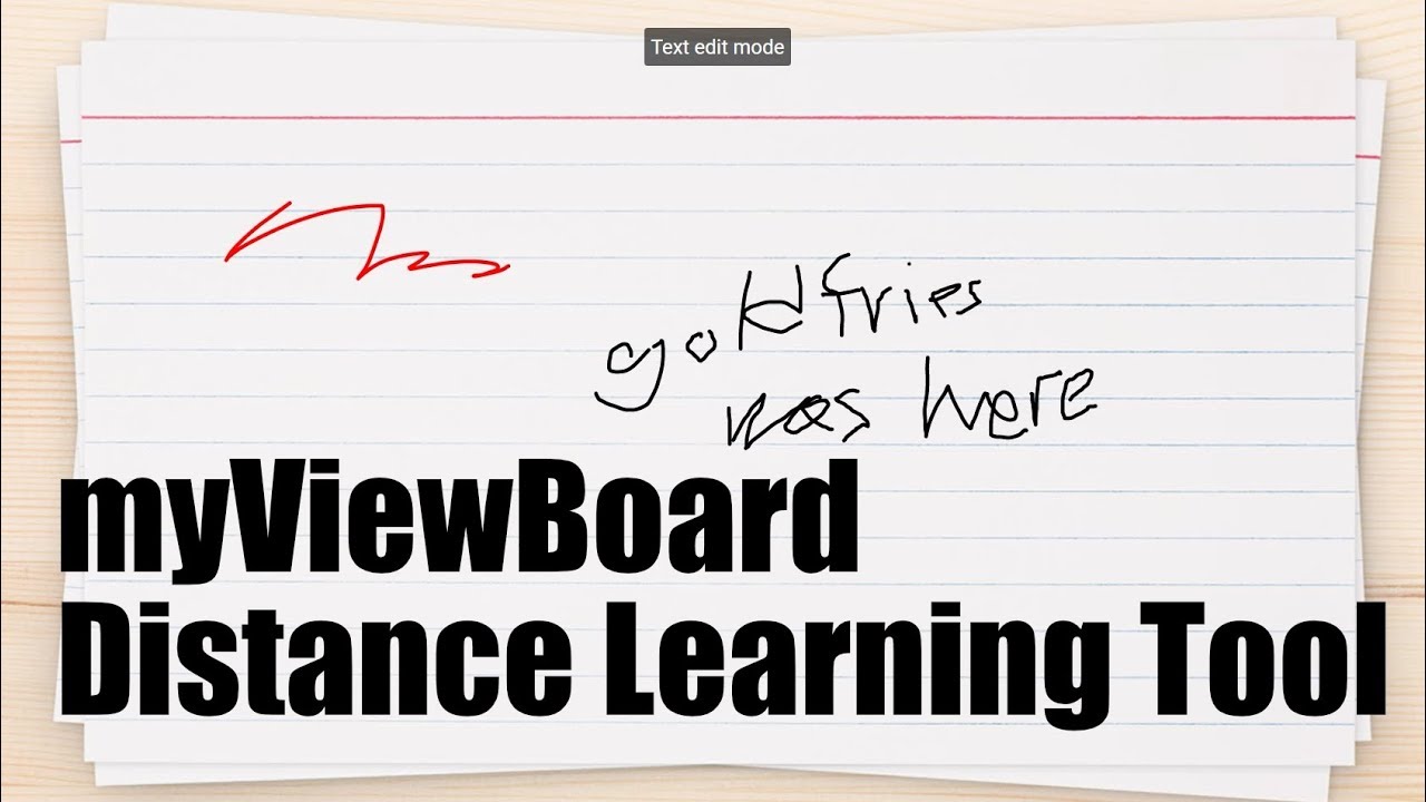 Distance Interactive Learning with myViewBoard by ViewSonic - YouTube