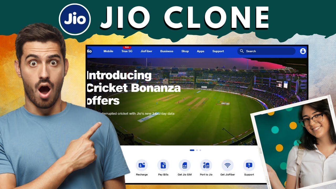 Build an Amazing Jio Website Clone with HTML, CSS, Bootstrap! # ...