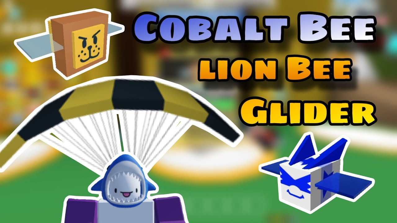 Cobalt Bee, Lion Bee And Glider / Bee Swarm Simulator #11 - YouTube