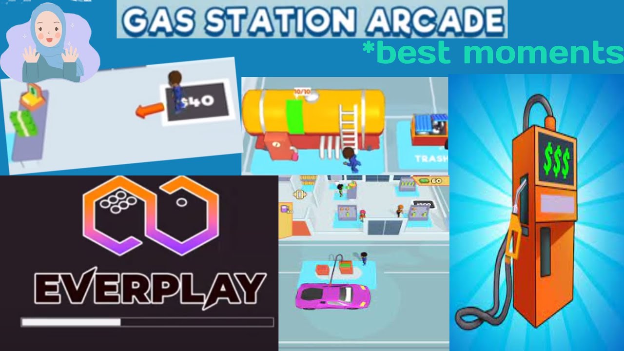 I made 1000$ from a gas pump in only 5 mins!!😎🤑🤑🤑||Gas station ARCADE ...