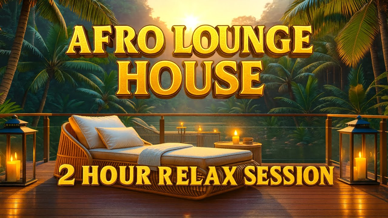 Afro Lounge House 🌴 Deep Tribal Luxury Chill Mix | 2 Hour Relax Session ...