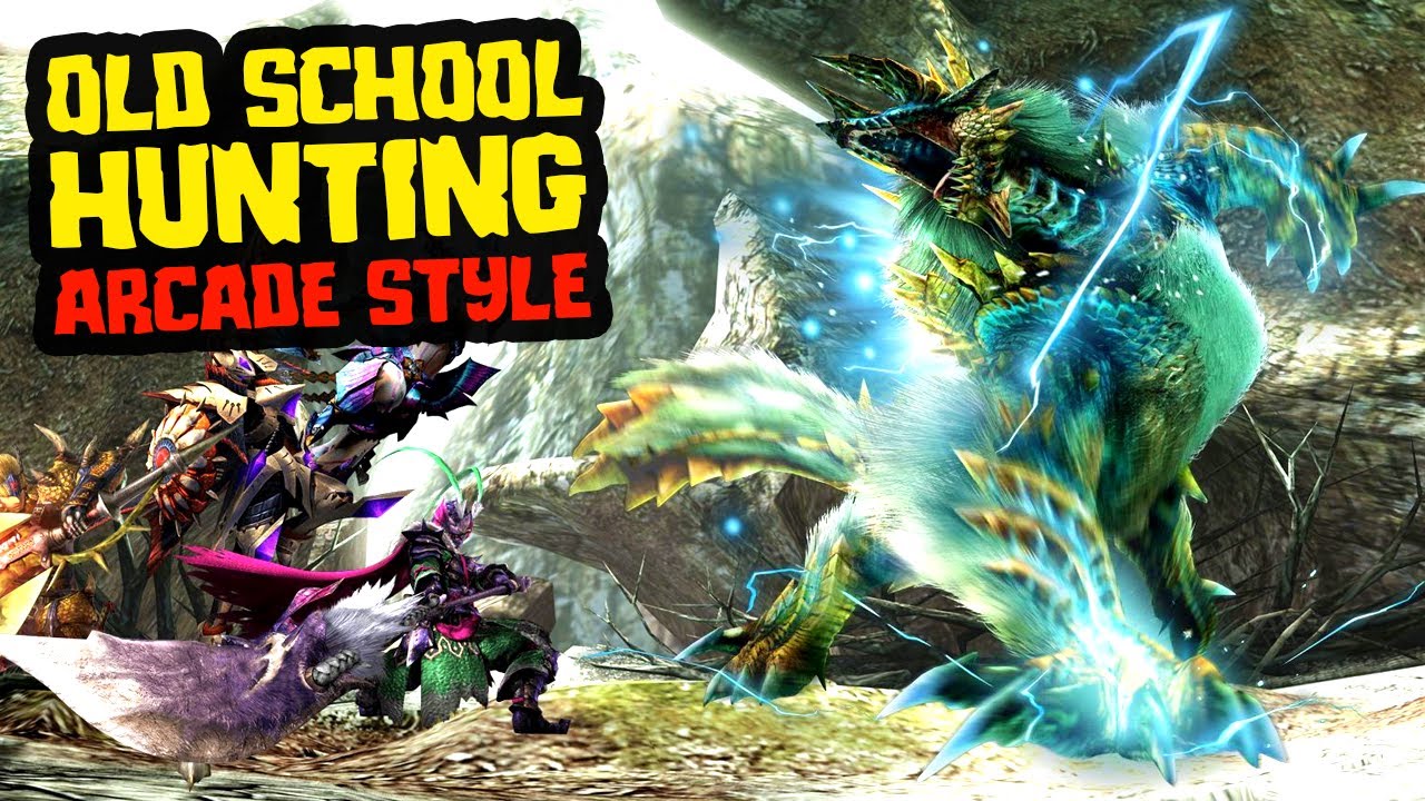 Old School Hunting, Arcade Style - Monster Hunter - YouTube
