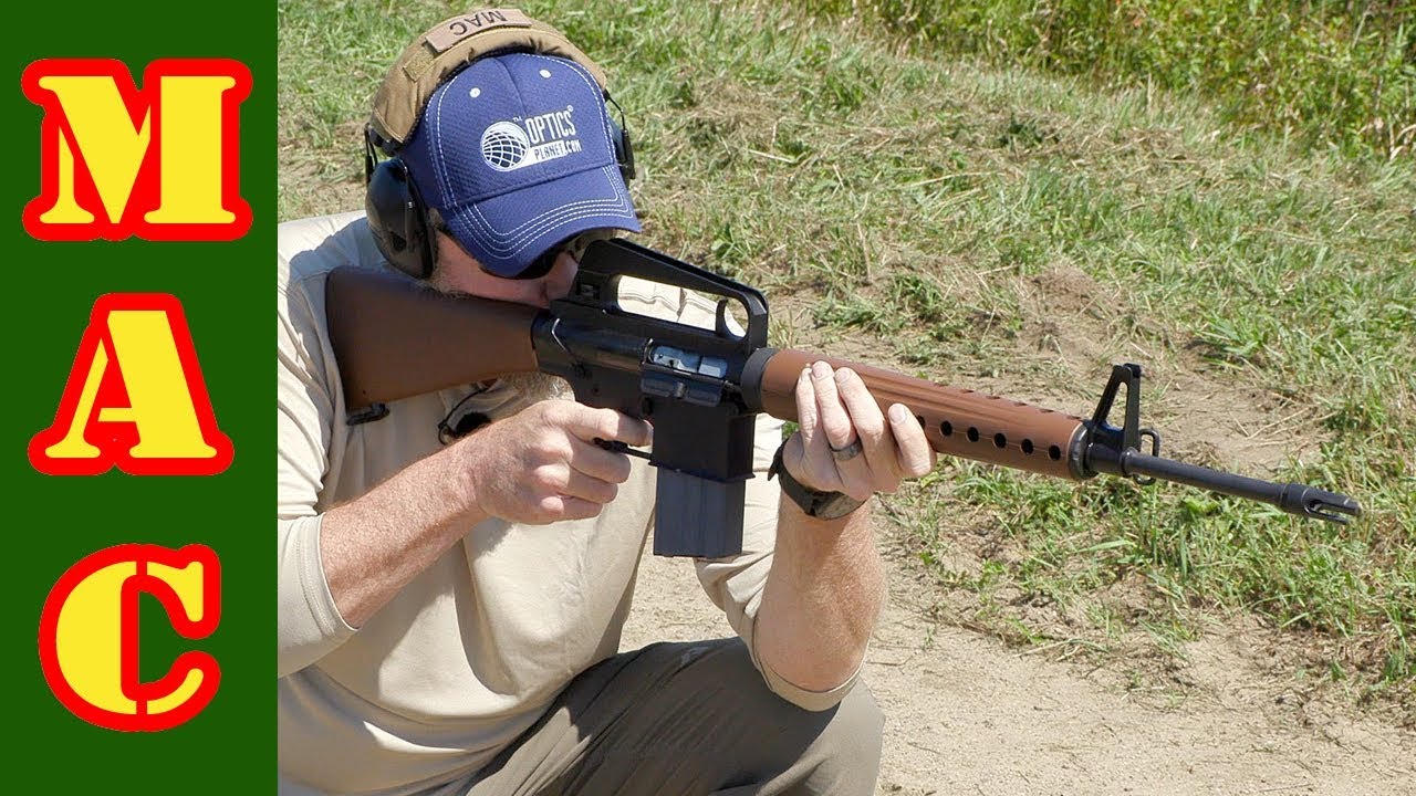 Brownells Retro AR10 Rifle - YouTube